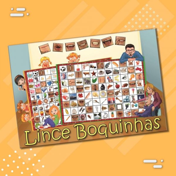 Lince de Boquinhas: crianças e adultos - Loja Método das Boquinhas Lince de Boquinhas: crianças e adultos - Loja Método das Boquinhas